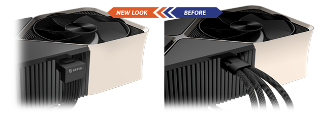 Akasa G-Nexus PX24 12VHPWR Adapter Cable LN144317 - AK-CBPW31-30BK ...