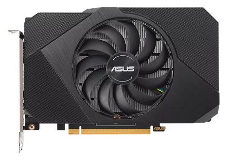 ASUS AMD Radeon RX 6400 PHOENIX 4GB Graphics Card LN135163 - 90YV0H91 ...