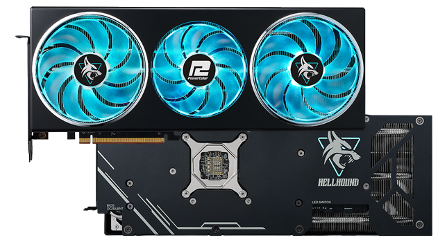 PowerColor AMD Radeon RX 7900 GRE HELLHOUND 16GB Graphics Card LN145729 ...