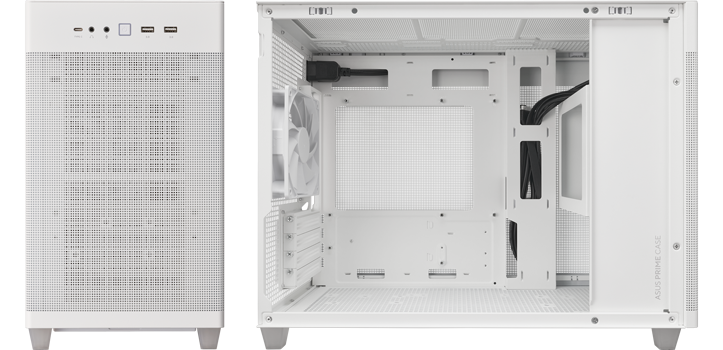ASUS Prime AP201 Micro-ATX PC Case White LN128840 - 90DC00G3-B39000 ...