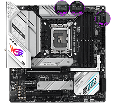 ASUS ROG STRIX B760-G Gaming WiFi DDR4 M-ATX Motherboard LN131620 - ROG ...