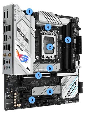 ASUS ROG STRIX B760-G Gaming WiFi DDR4 M-ATX Motherboard New ASUS ROG STRIX B760-G Gaming WiFi DDR4 M-ATX Motherboard New