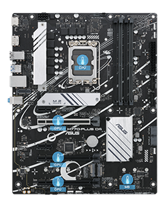 ASUS PRIME H770-PLUS DDR4 ATX Motherboard LN131628 - PRIME H770-PLUS D4 ...