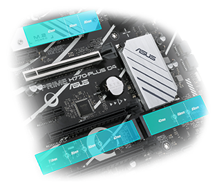 ASUS PRIME H770-PLUS DDR4 ATX Motherboard LN131628 - PRIME H770-PLUS D4 ...