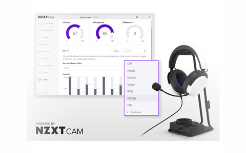 NZXT Relay SwitchMix and Headset Stand with Built in DAC LN137529 - AP ...