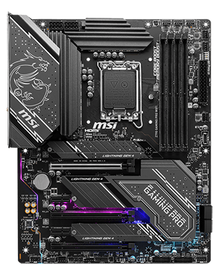 MSI Intel Z790 GAMING PRO WIFI ATX Motherboard LN136642 | SCAN UK