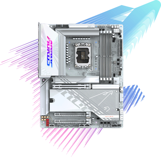 Gigabyte Intel Z890 AORUS PRO ICE PCIe 5.0 ATX Motherboard LN152547 ...