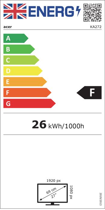 Acer KA2 Series 27" FHD 75Hz AMD FreeSync VA 1ms Monitor LN126563 - UM ...