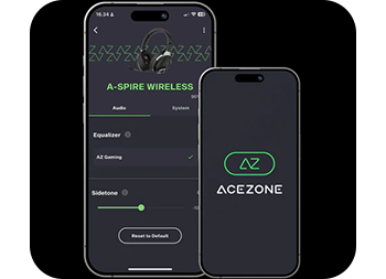 Acezone A-Spire Wireless Hybrid ANC PC/Console Gaming Headset LN151101 ...