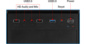 AeroCool CS-104 Mini Tower micro-ATX Case Black LN128106 - ACCS-PC12014 ...