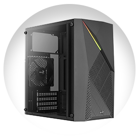 AeroCool Raider V1 Mini Tower PC Case LN128108 - ACCS-PV44013.11 | SCAN UK