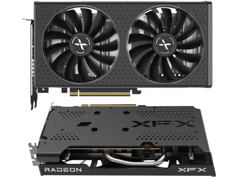 XFX Speedster QICK 210 AMD Radeon RX 6500 XT Core 4GB RDNA 2 Graphics ...