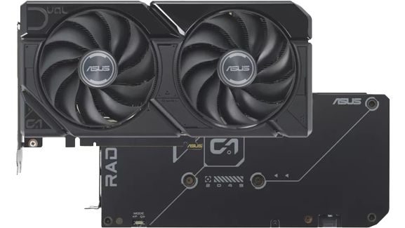 ASUS AMD Radeon RX 7600 XT DUAL OC 16GB Graphics Card LN146103 ...