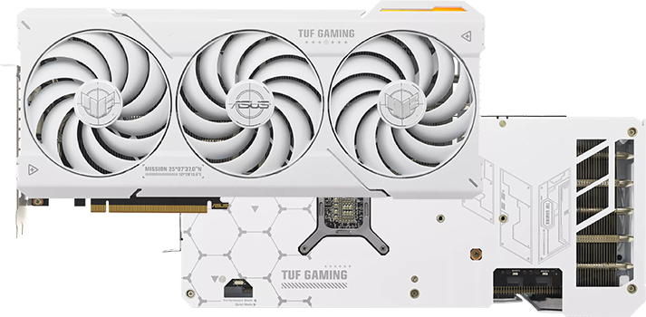 ASUS AMD Radeon RX 7800 XT TUF Gaming OC White 16GB Graphics Card ...