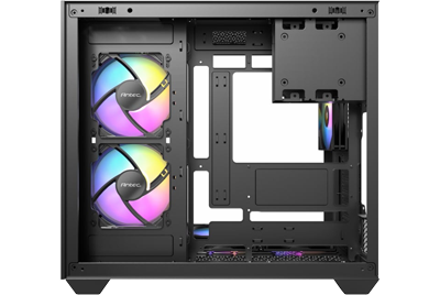 Antec CX800 ARGB ATX Mid Tower Tempered Glass Black PC Gaming Case ...