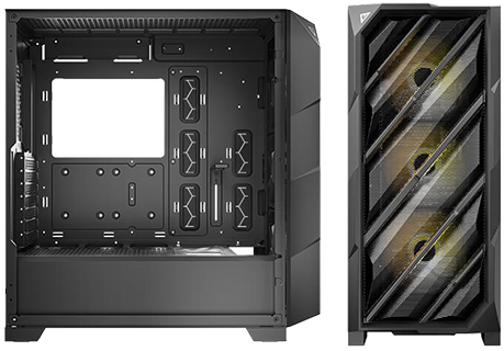 Antec DP503 Mesh Mid Tower Tempered Glass PC Gaming Case LN126918 - 0 ...
