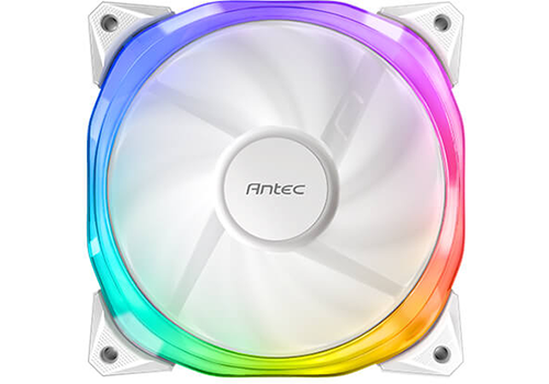 Antec Fusion White 120mm ARGB Fan LN128419 - 0761345740456 | SCAN UK
