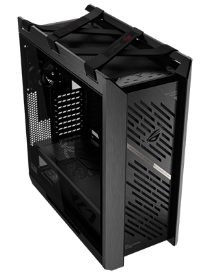 ASUS ROG STRIX HELIOS II Dual Tempered Glass Black Mid-Tower PC Case ...