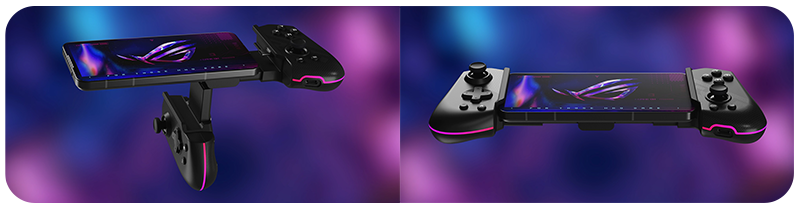 ASUS ROG Tessen Mobile USB-C Gaming Controller for Android Phones Black ...