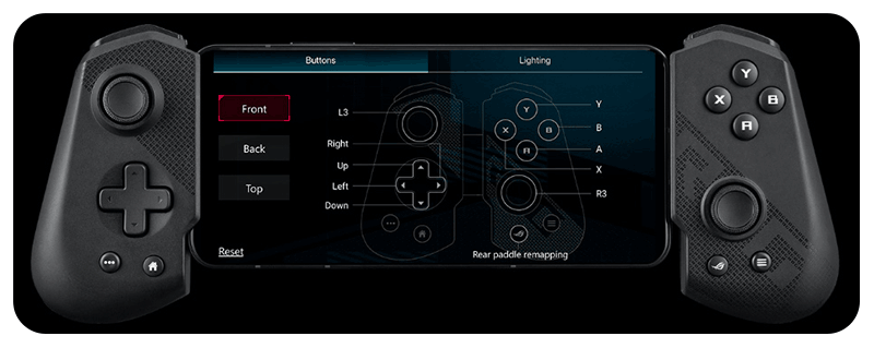 Asus Rog Tessen Mobile Usb C Gaming Controller For Android Phones Black Ln150045 90gc01d0
