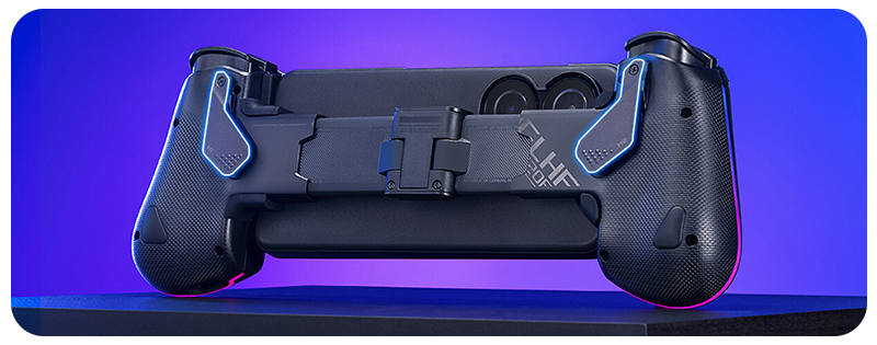 ASUS ROG Tessen Mobile USB-C Gaming Controller for Android Phones Black ...