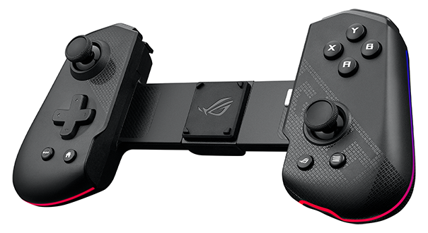 ASUS ROG Tessen Mobile USB-C Gaming Controller for Android Phones Black ...