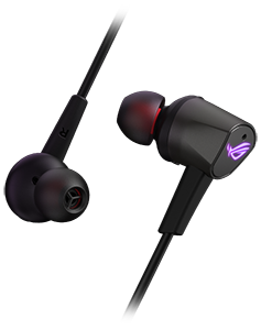 ASUS ROG Cetra II Black In-Ear Gaming Headphones LN135445 - 90YH02S0 ...