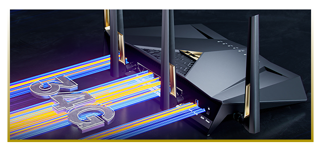 ASUS RT-BE88U Dual-Band WiFi 7 Router with AiMesh LN148156 - 90IG08V0 ...