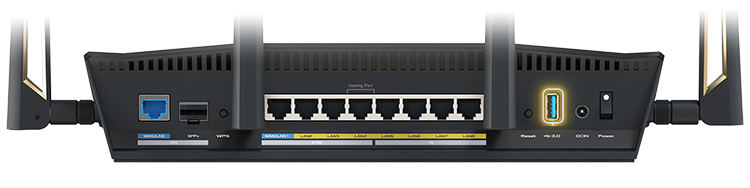 ASUS RT-BE88U Dual-Band WiFi 7 Router with AiMesh LN148156 - 90IG08V0 ...