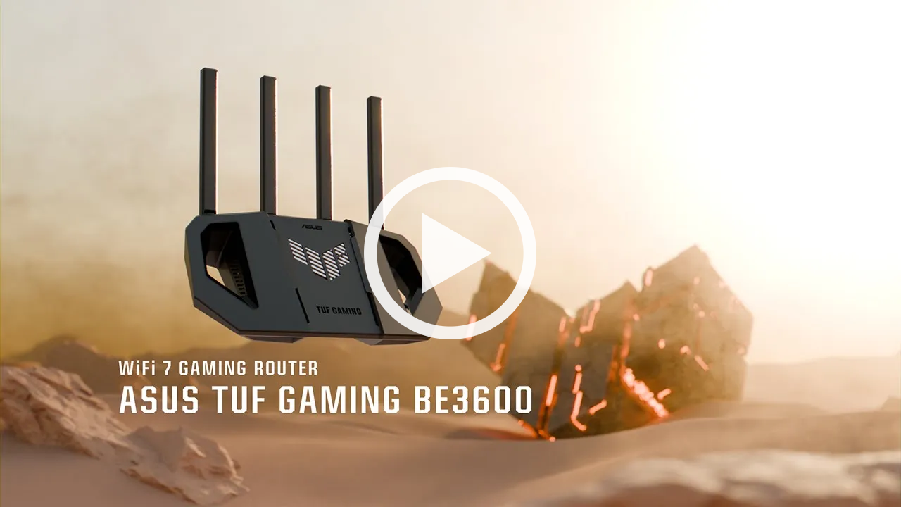 ASUS TUF Gaming BE3600 Wi-Fi 7 Router LN150346 - 90IG0900-MO9C00 | SCAN UK