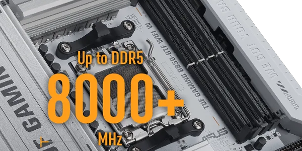 ASUS TUF GAMING B850-BTF WIFI W AM5 DDR5 PCIe 5.0 ATX Motherboard ...