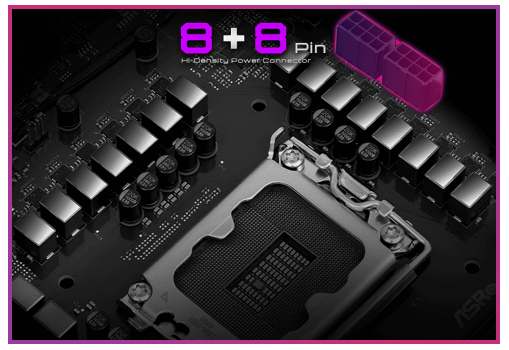 ASRock B860 Lightning WiFi DDR5 PCIe 5.0 ATX Motherboard LN155288 - 90 ...