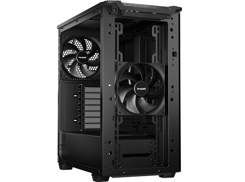be quiet! Pure Base 501 Airflow Black Mid Tower PC Gaming Case LN153337 ...