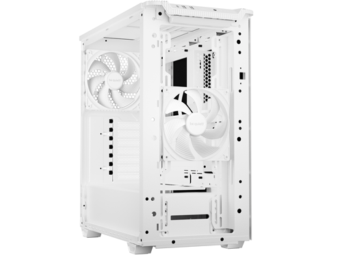 be quiet! Pure Base 501 Airflow White Mid Tower PC Gaming Case LN153338 ...