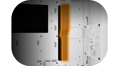 be quiet! Pure Base 501 Airflow White Mid Tower PC Gaming Case LN153338 ...