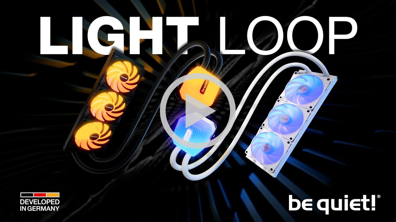 be quiet! Light Loop RGB All-In-One 240mm Intel/AMD CPU Water Cooler ...
