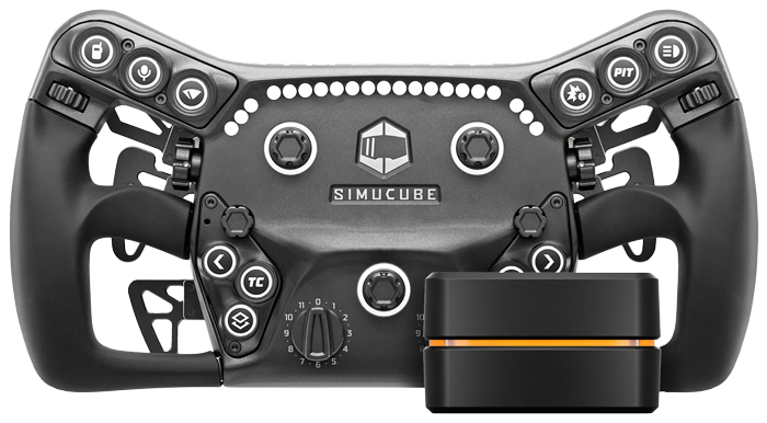 Simucube Savu Pro Full Metal Sim Racing Steering Wheel + USB-C / RJ45 ...