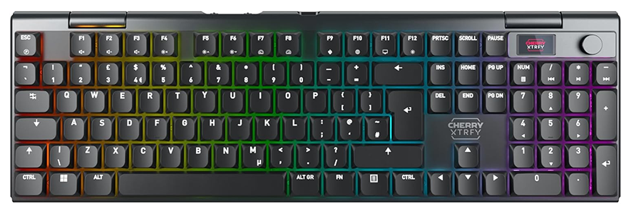 Cherry MX 10.1 Full Size English Layout Black RGB Wired / Wireless ...