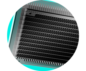 CoolerMaster MasterLiquid PL240 Flux ARGB All In One Liquid CPU Cooler ...