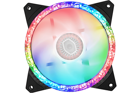 3 Pack CoolerMaster MF120 Prismatic 120mm Black ARGB Fan LN128307 - MFY ...