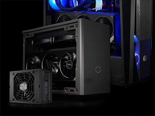 CoolerMaster V SFX 850 Watt ATX 3.1 Fully Modular 80+ Gold PCIe 5 PSU ...