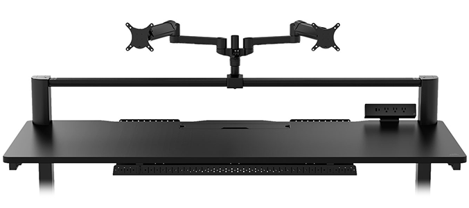 Corsair Platform:6 Desk Black Fixed-Height LN148084 - CF-9500050-UK ...