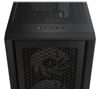 Corsair 4000D RGB Airflow Black Tempered Glass Mid-Tower ATX Case ...