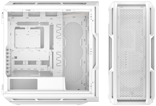 Corsair 5000T White Tempered Glass Mid-Tower ATX PC Case LN152952 - CC ...