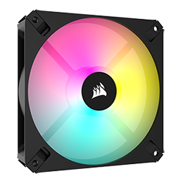 Corsair AR120 RGB Black Triple Pack 120mm PWM Fans LN137656 - CO ...