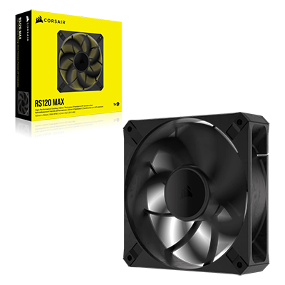 CORSAIR RS120 MAX 120mm PWM Thick Fans - Single Pack LN147716 - CO ...