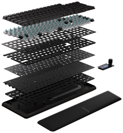 CORSAIR VANGUARD PRO 96 Mechanical Hall Effect Gaming Keyboard LN163476 ...