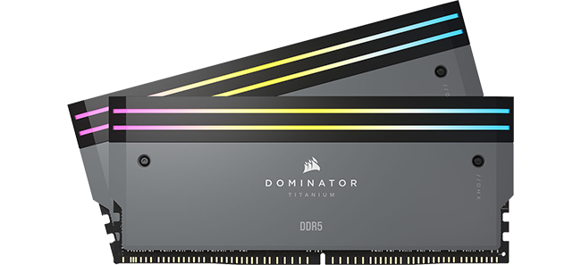 CORSAIR DOMINATOR TITANIUM Grey DDR5 Light Enhancement Kit LN152718 ...
