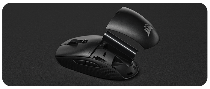 Corsair M55 Lightweight Black Wireless Gaming Mouse LN151065 - CH ...