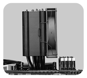 DeepCool AG500 BK ARGB Intel/AMD Single Tower CPU Cooler LN130553 - R ...